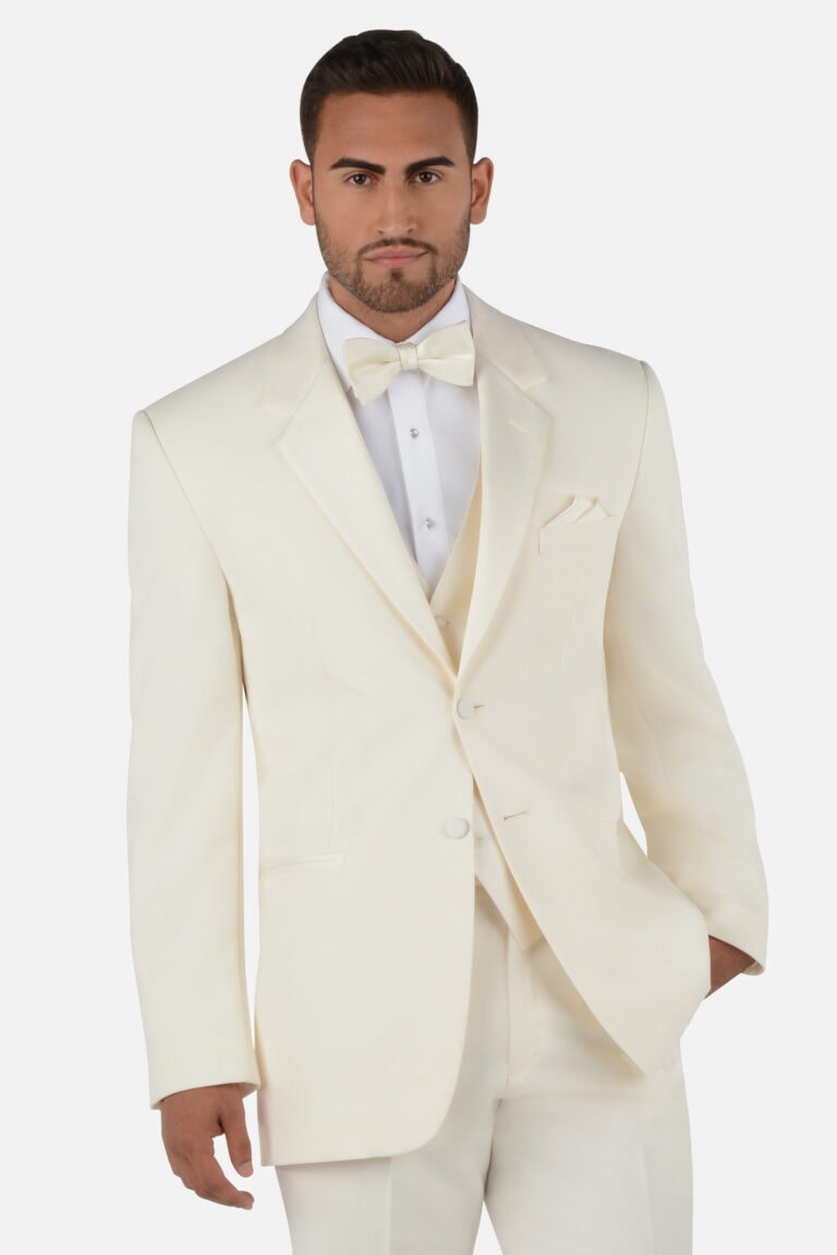 'Roma' Ivory Tuxedo Rental | Rent a Tux for $159