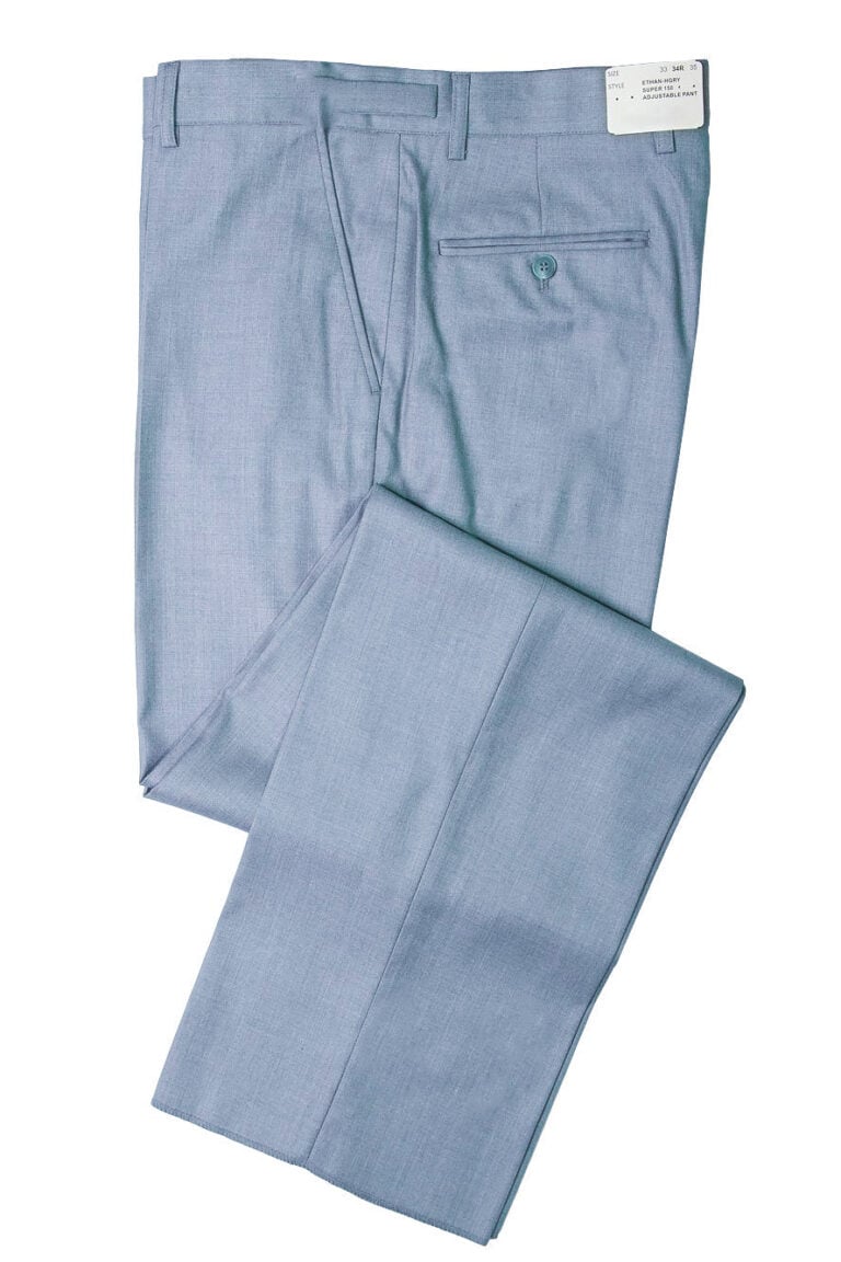 Oxford Blue Suit Pants | Men's Suit Pants for $45